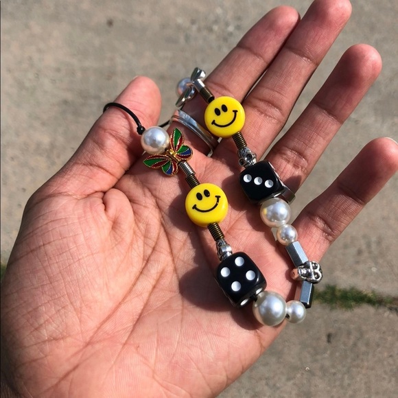 Hand Crafted | Jewelry | Handmade Smiley Face Necklace | Poshmark